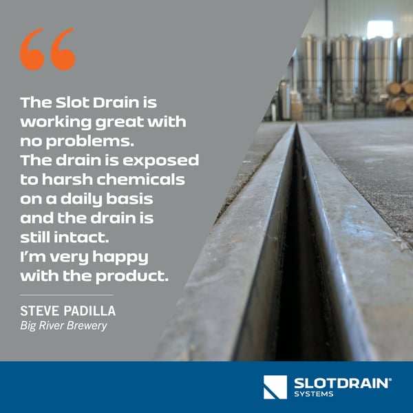 Slot Drain Systems Design